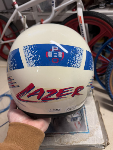 ORIGINAL 1980’s NOS LAZER PRO HELMET OLD SCHOOL BMX GT HUTCH JMC JT ...
