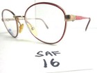 Vintage Kids Size Safilo Elasta Metal Round Eyeglasses Frame Red #K469 ...