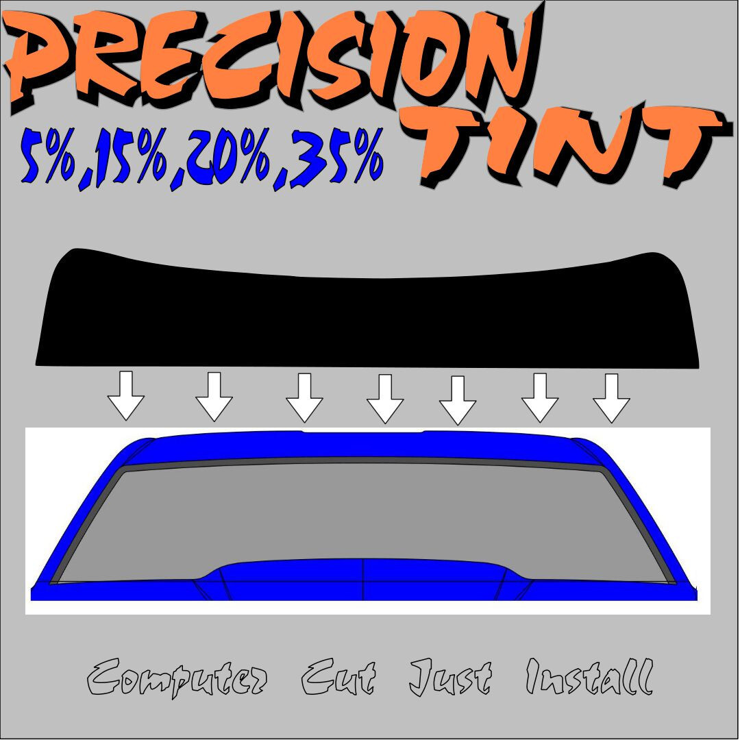 DIY Precut Windshield Tint Visor Brow Fits Ford Expedition 07-13 - 5% ...