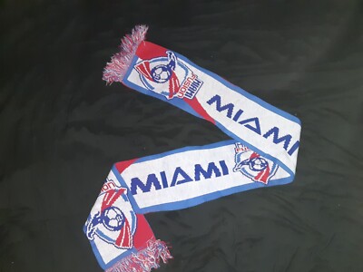 Miami Fusion Football Club / Soccer Scarf / Futbol club / Soccer Club ...