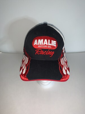 Amalie Motor Oil Racing Hat Black Red And White Better Than It Has To ...