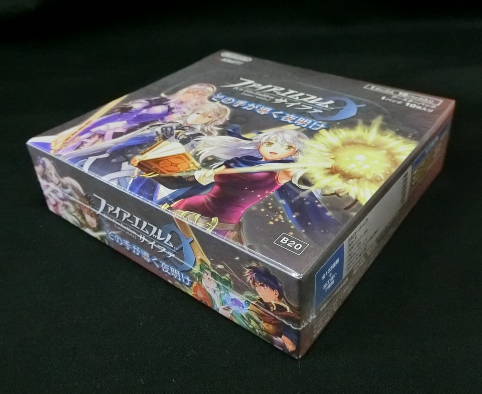 Fire Emblem 0 Cipher Card Game Booster Part 20 Sealed Box B20 Japanese ...