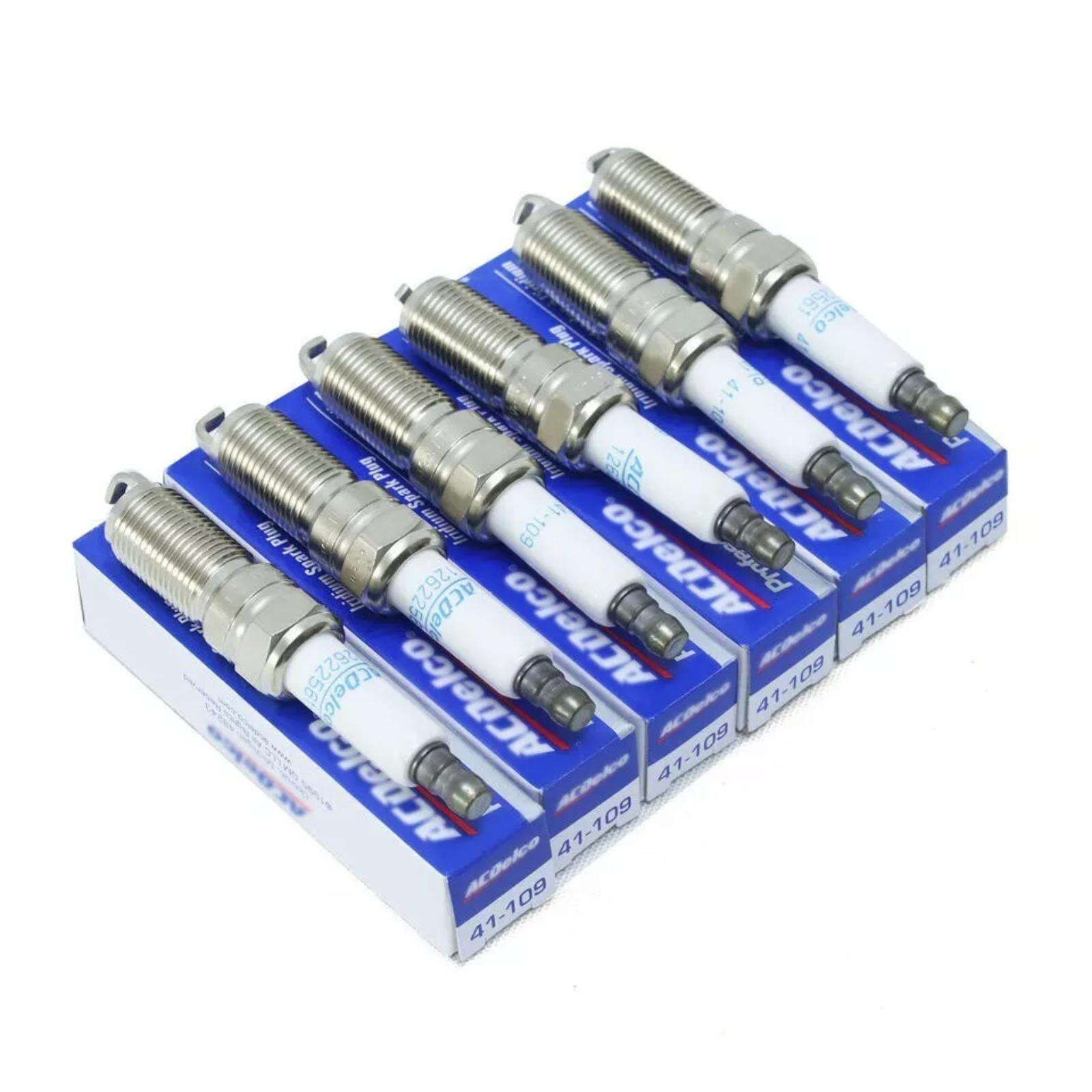 8X 41-109 IRIDIUM SPARK PLUGS For Buick Cadillac Chevy GMC 3.0L 3.6L ...