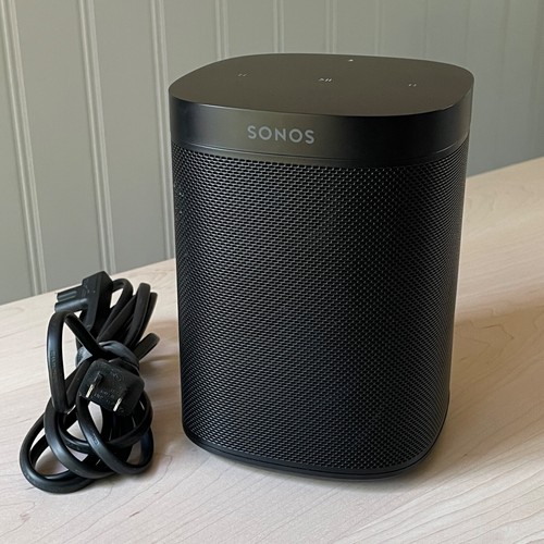 Sonos One Smart Speaker, gen 2 model S18, w/ voice control, black | eBay