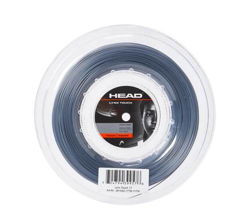 HEAD Lynx Touch 1.25mm 200m 17 Gauges 660ft Tennis String Racquet ...