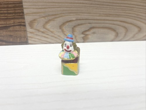 VTG CLOWN Jack In The Box Mini FIGURINE Bobble Head Spring Circus | eBay
