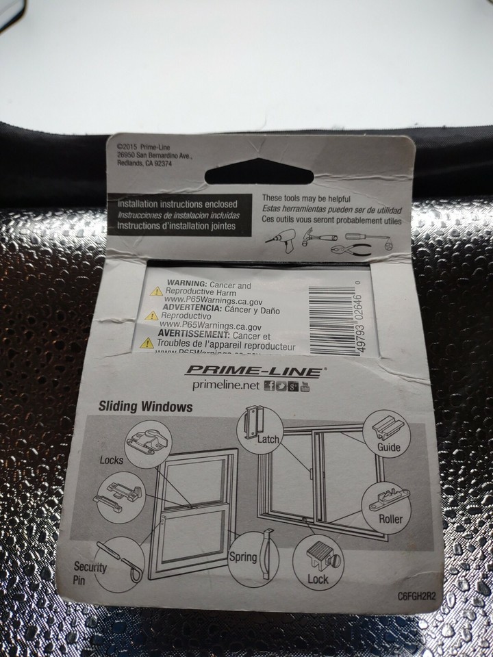 Prime-Line F 2646 Keyed Child-Proof Sash Lock, 2 in. Hole Center ...