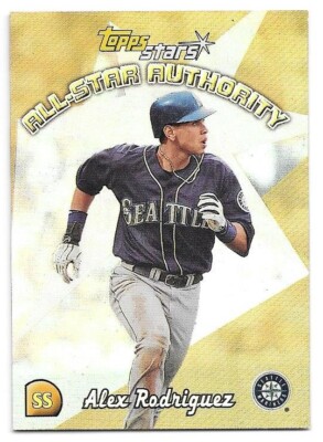 ALEX RODRIGUEZ 2000 TOPPS STARS ALL-STAR AUTHORITY AS11 SEATTLE ...