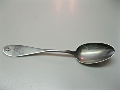 Coin Silver (.900) - Antique Pure Coin Silver Spoon