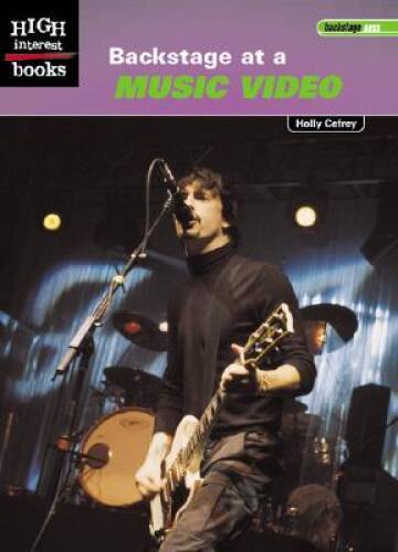 Backstage at a Music Video (High Interest Books: Backstage Pass) - GOOD ...