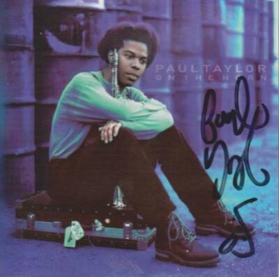 Paul Taylor: On The Horn Signed MUSIC AUDIO CD smooth jazz saxophone ...