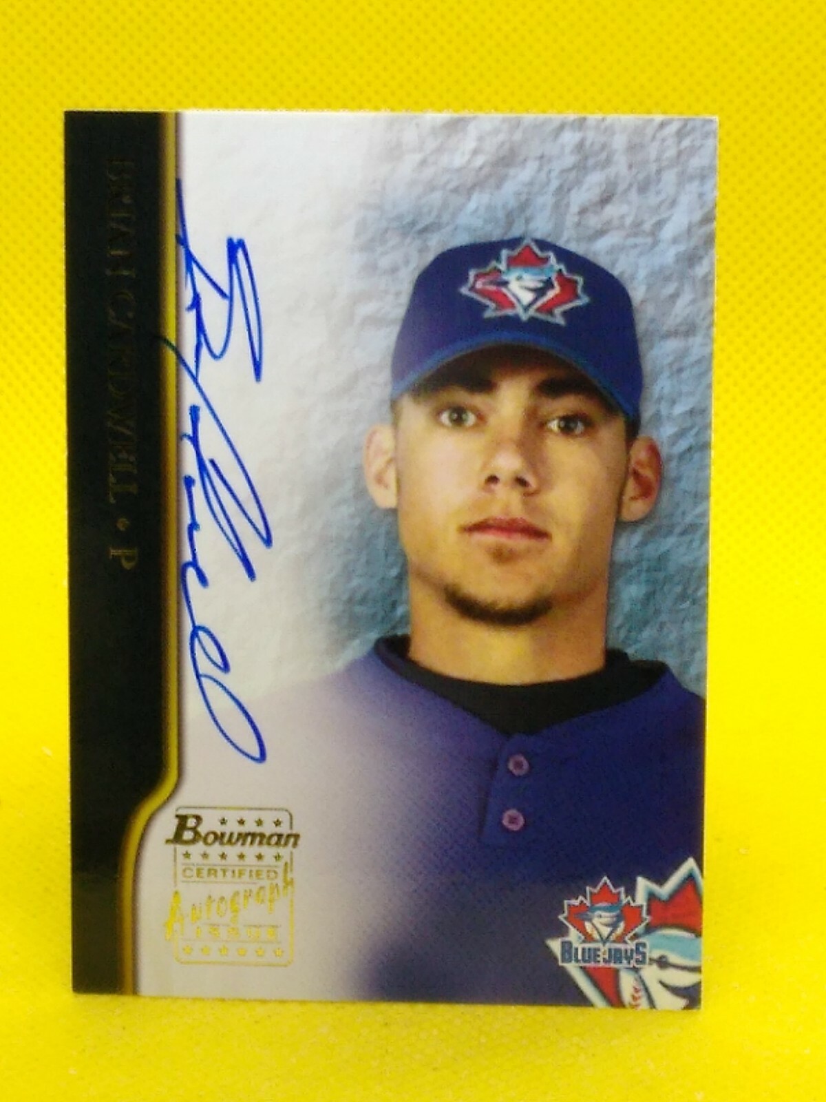 Brian Cardwell 2002 Bowman AUTOGRAPH #BA-BDC | eBay