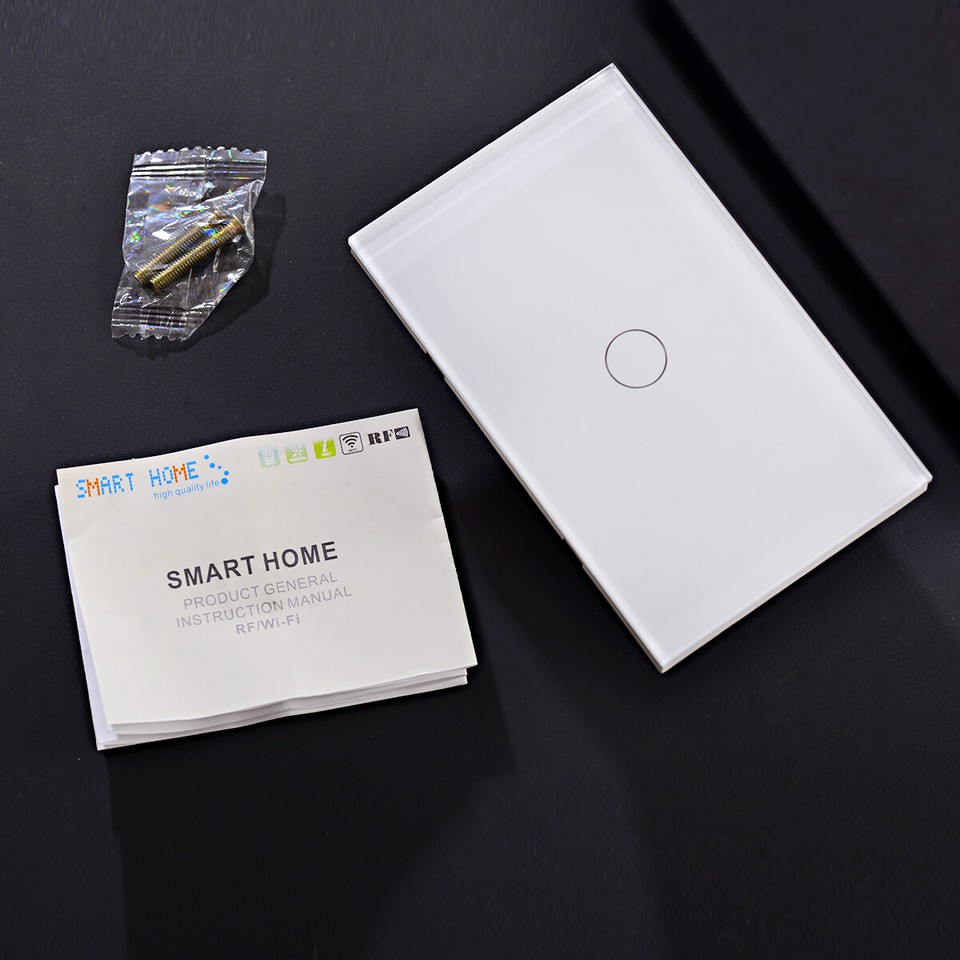 1/2/3Gang Smart WiFi Touch Wall Light Switch for Alexa Google Home ...