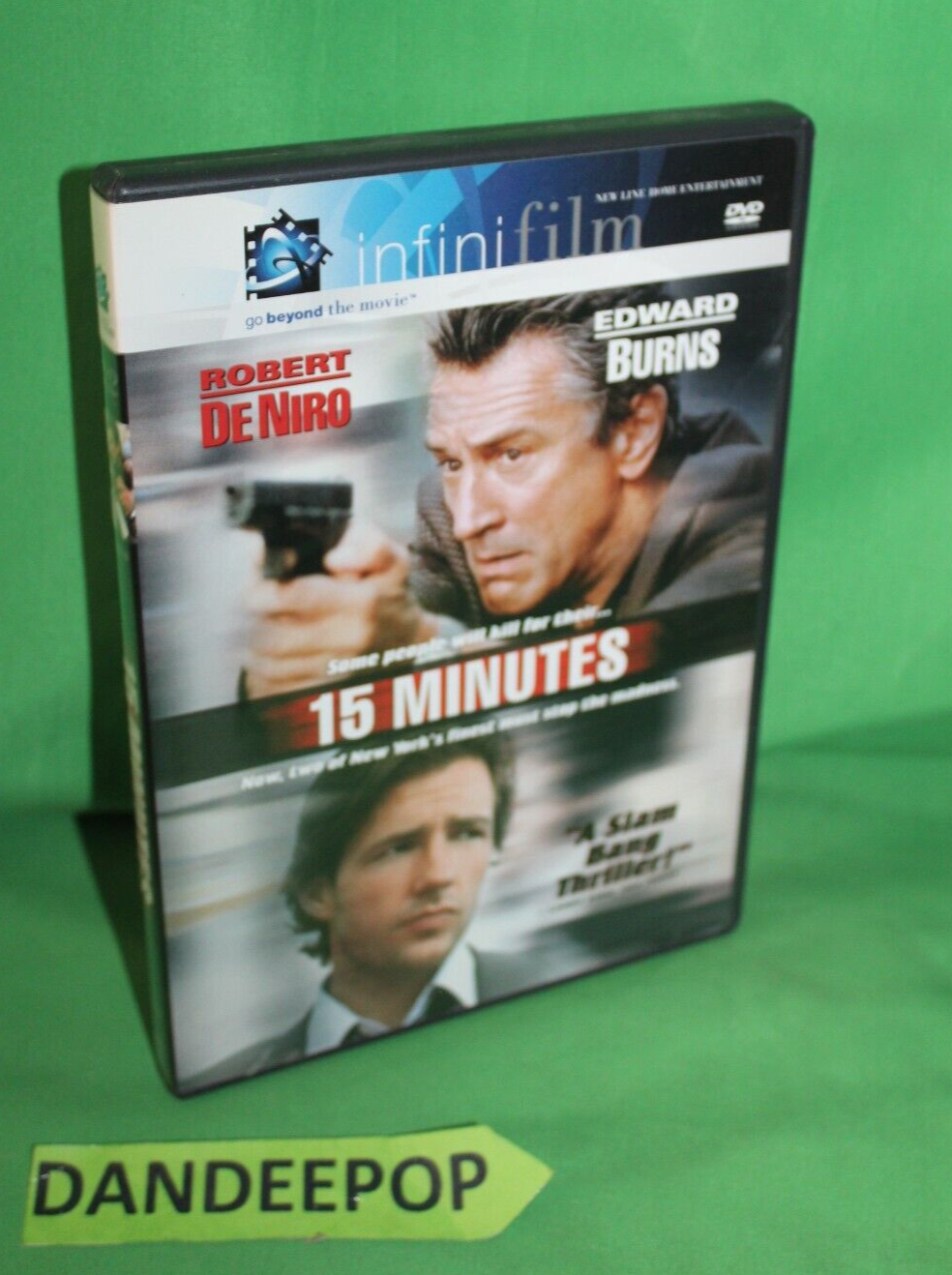 15 Minutes (DVD, 2001) Movie 794043516627| eBay