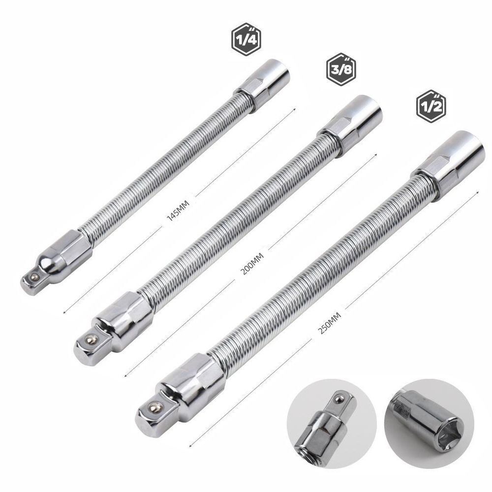 Spring Steel Sleeve Connecting Rod Wrench Extender Mechanical ...