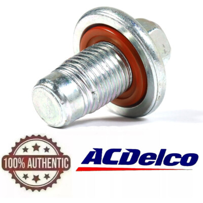 OEM NEW GM Engine Oil Drain Plug 6.6L 01-16 Savana Sierra Silverado ...