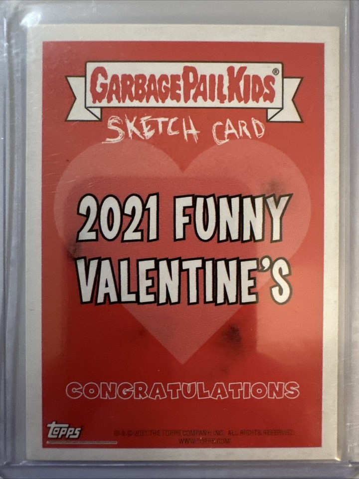 Garbage Pail Kids Sketch Gavin Williams | eBay