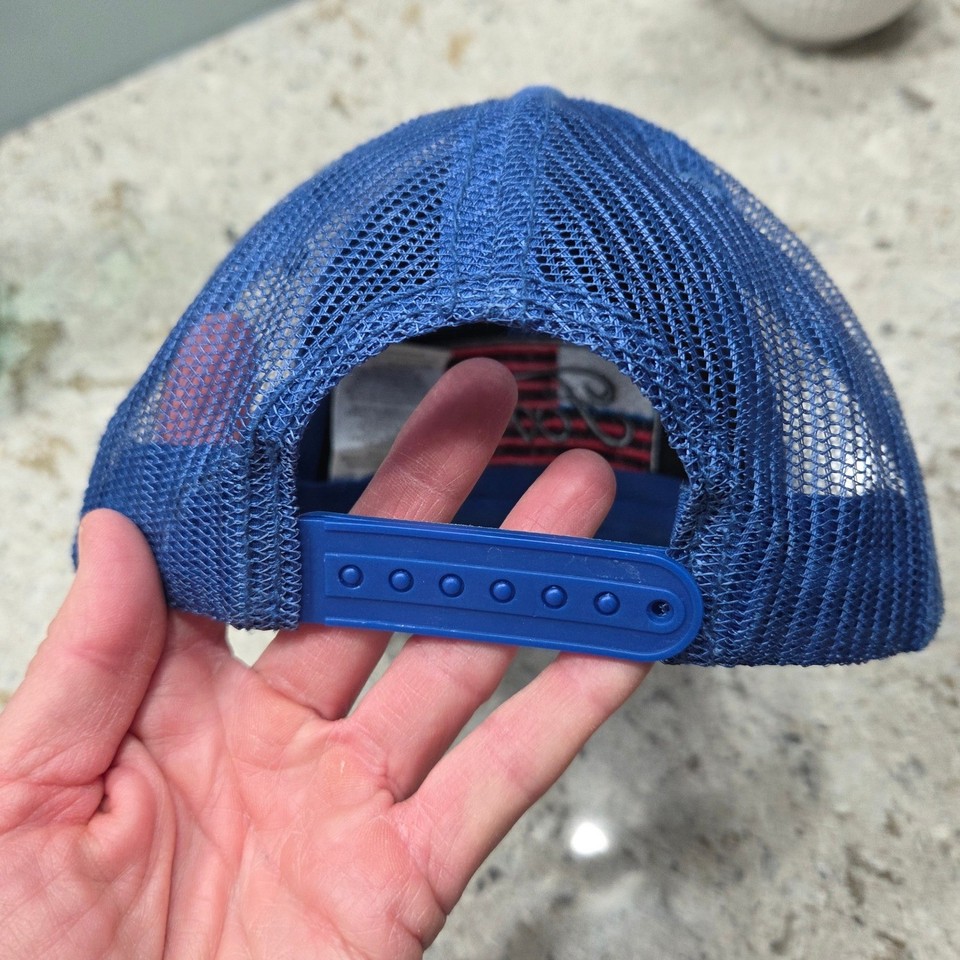 Ford Truck American Flag Mesh Back Snapback Baseball Cap Blue | eBay