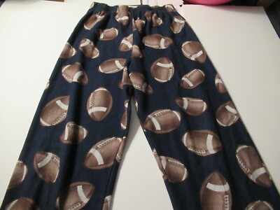 Up Late: Boys (M) (6-8) Football Pajama Pants | eBay