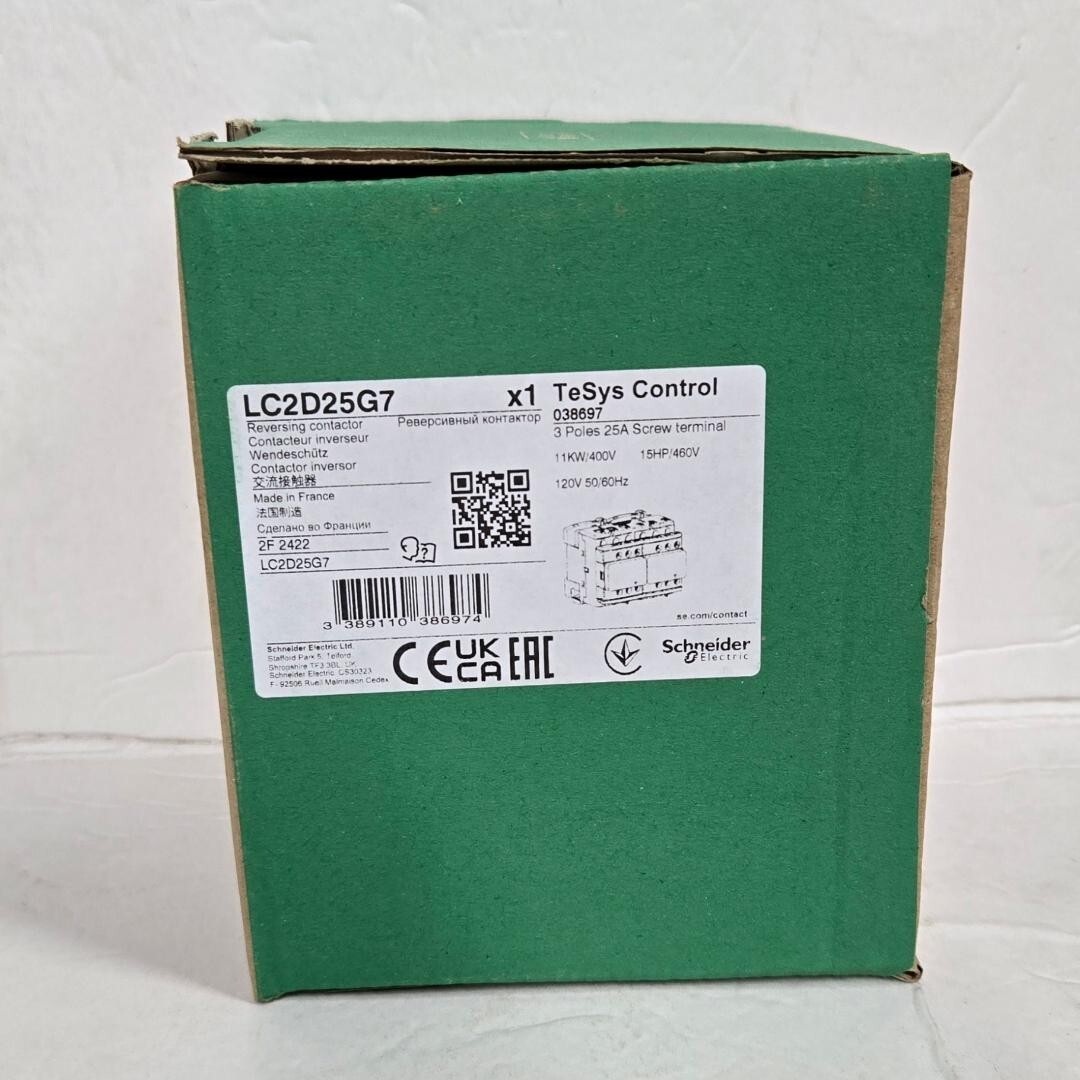 New Schneider Electric LC2D25G7 * 25amp Reversing Contactor | eBay