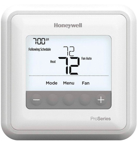 Honeywell Home T4 Pro Programable Thermostat TH411OU2005 for sale ...