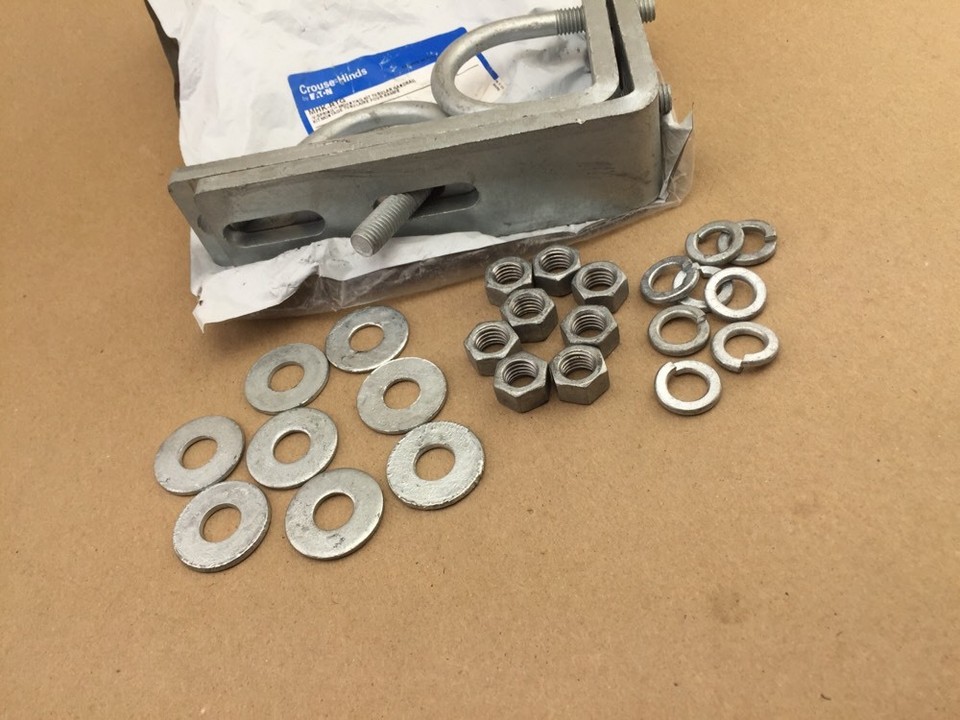 MHK-RTG Crouse-Hinds V-Spring Mounting Kit Tubular Handrail U-Bolt ...