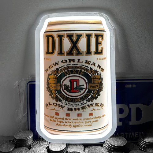 Dixie New Orleans Brewed Beer Neon Sign Club Party Store Wall Decor 12 ...