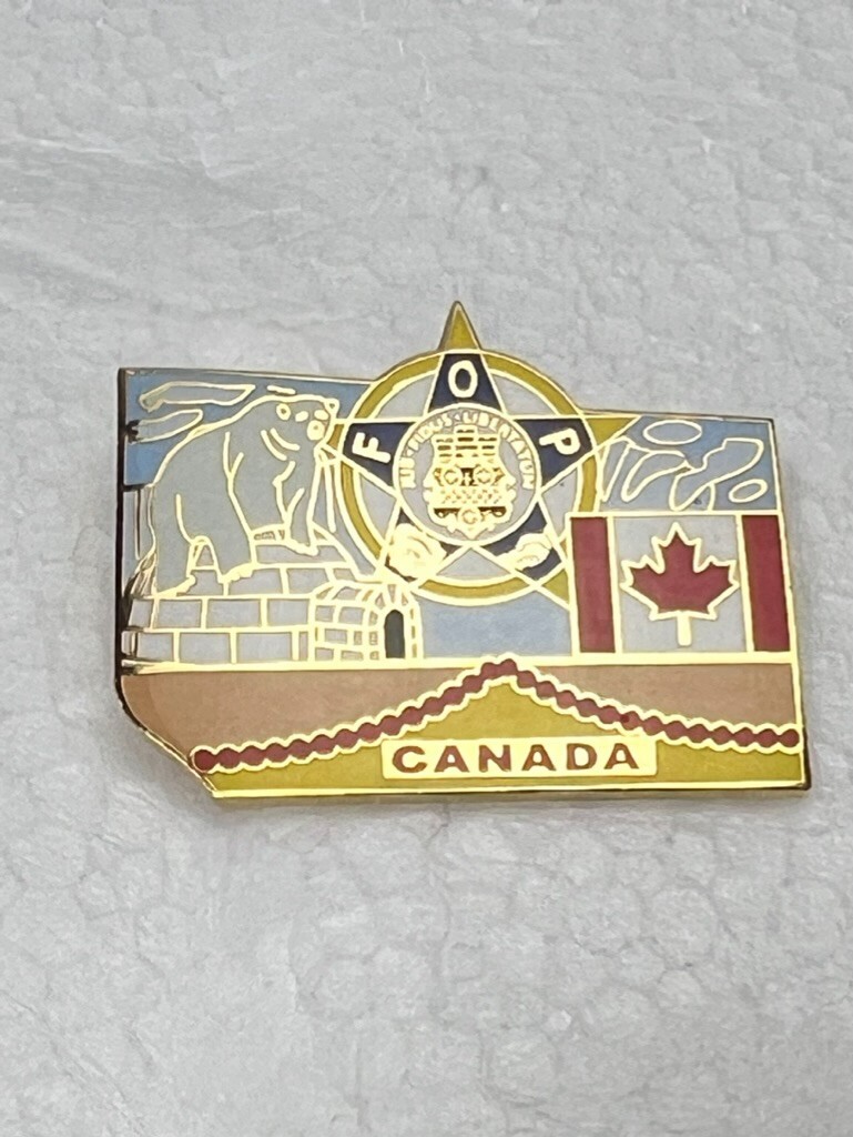 FOP Canada Fraternal Order Of Police Lapel Police Pin | eBay