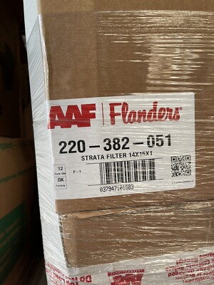 AAF Flanders 10055-011414 Fiberglass Air Filter 14 x 16 x 1 in. (Pack ...
