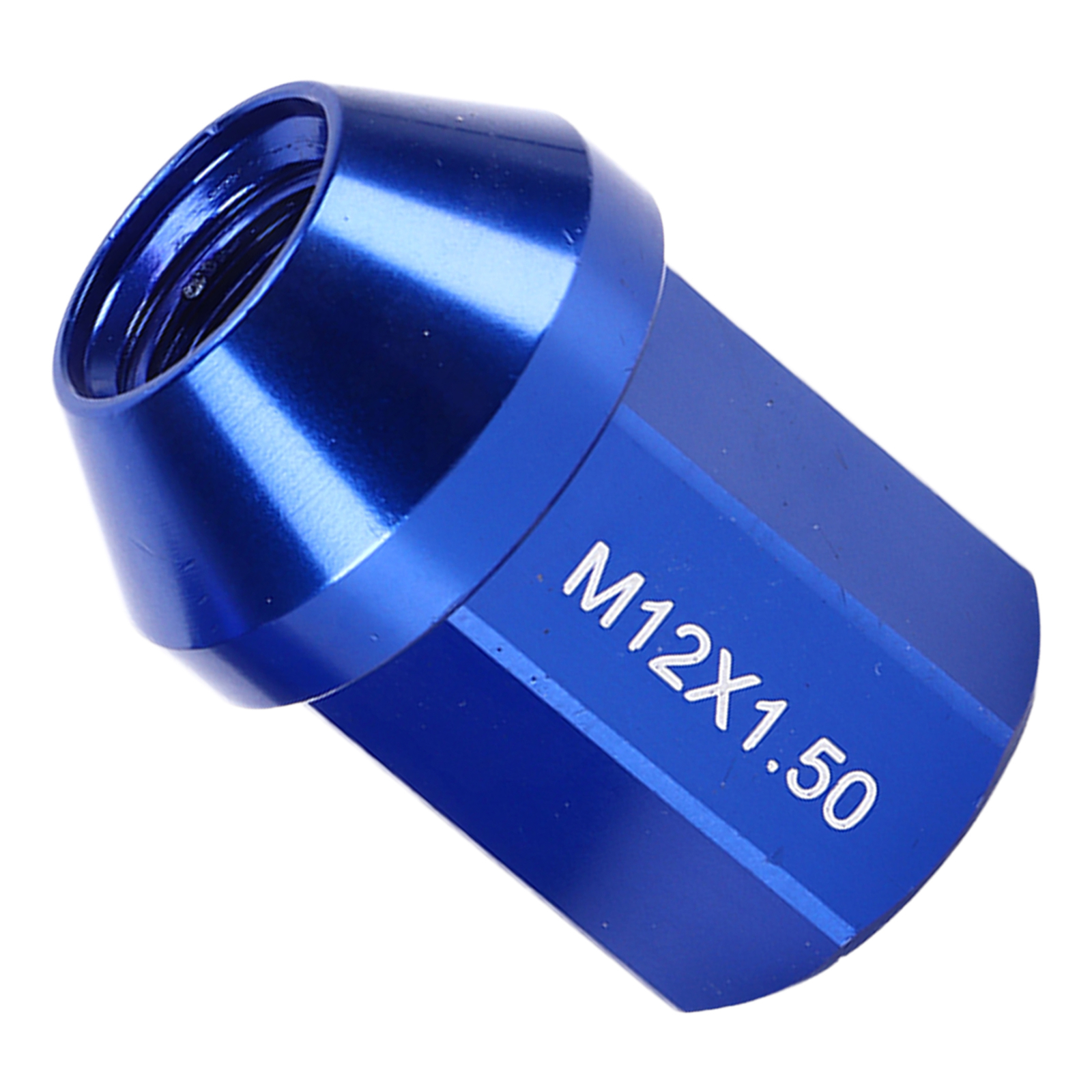 *Blue 20pcs M12x1.5 Wheel Lug Nuts 35mm 6061 Aluminum Alloy Closed End ...