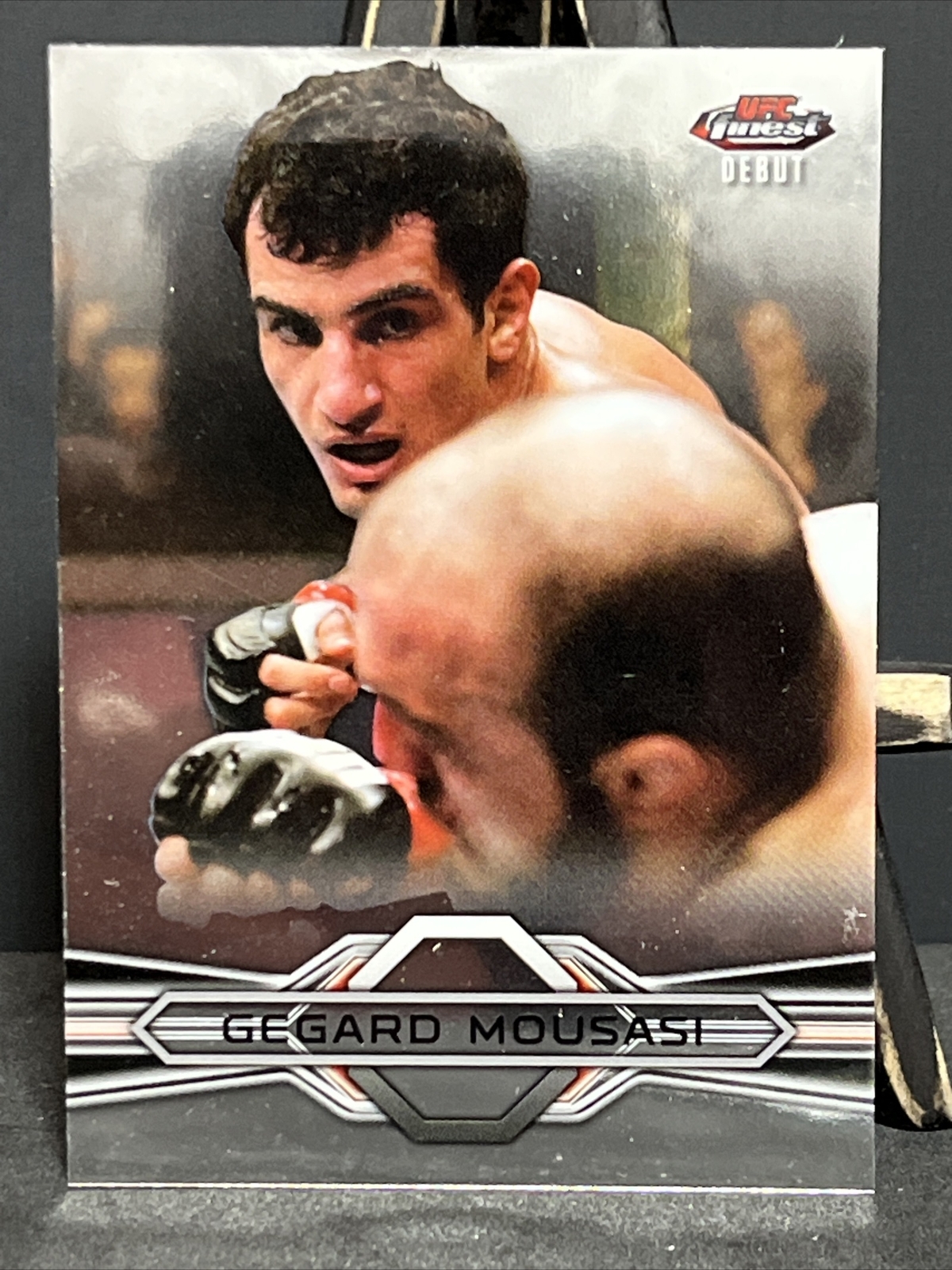 Rookie Mma Card 2013 Topps UFC Finest Gegard Mousasi #47 FREE same Day ...
