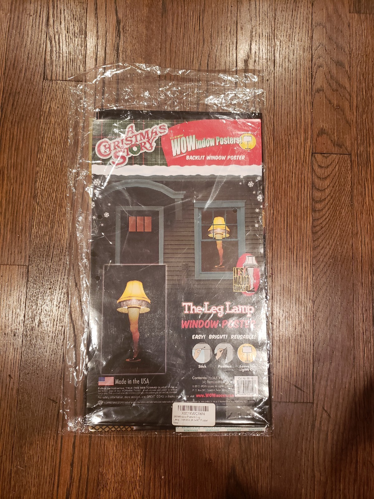A Christmas Story WOWindow Leg Lamp Window Poster New & Sealed ...