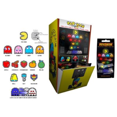 PAC-MAN 8-Bit Classic 1" Enamel Pin Collection | eBay