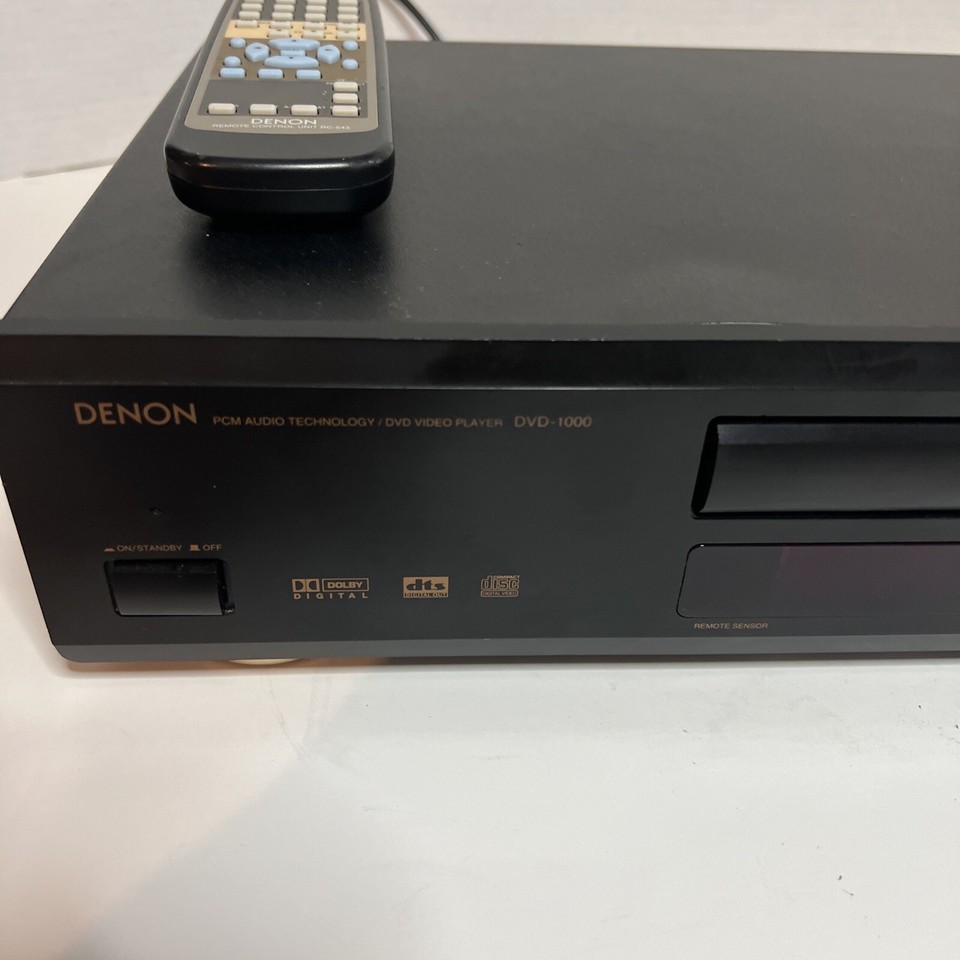 Denon DVD-1000 PCM Audio Technology DVD/CD Player With Remote Tested ...