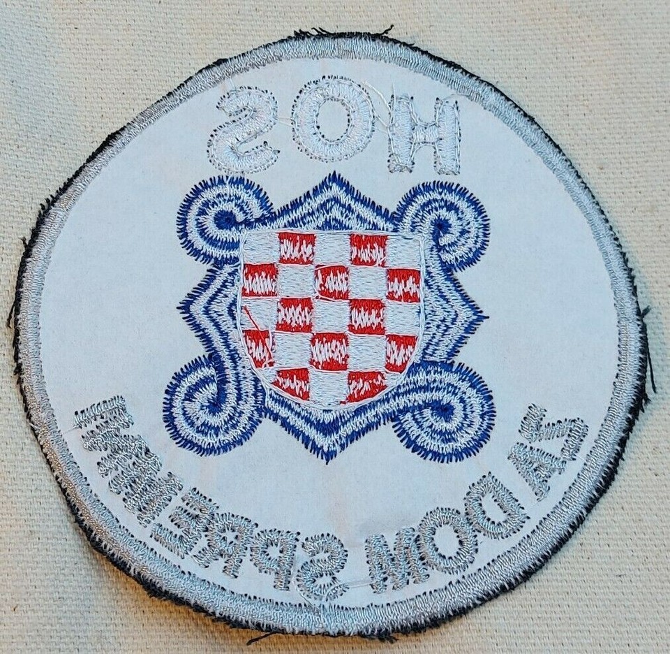CRO Army, NDH HOS, Ustasa, historic coat of arms of Croatia patch ! | eBay