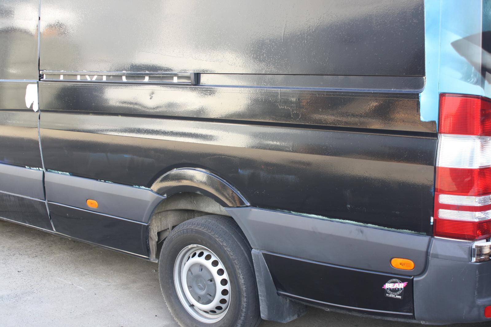 MERCEDES BENZ SPRINTER NCV3 10/2006-04/2018 MUD FLAPS LEFT REAR | eBay