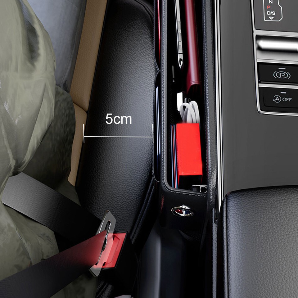 Car Interior Console Side Seat Filler Organizer Seat Crevice Storage ...