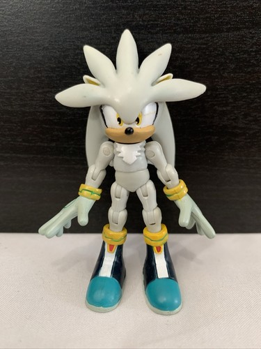 Jazwares Silver Sonic The Hedgehog 3 inch Action Figure Toy Rare ...