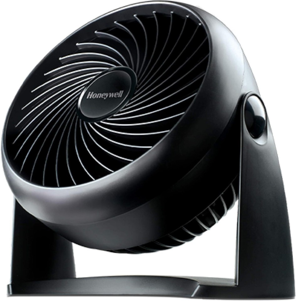 Countertop fan, compact design, powerful wind power, adjustable angle ...