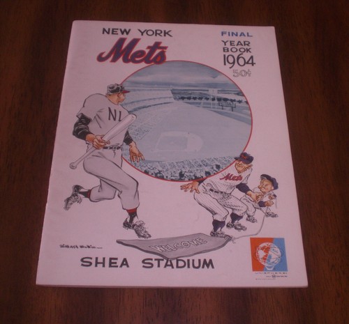 1964 NEW YORK METS OFFICIAL FINAL YEARBOOK | eBay