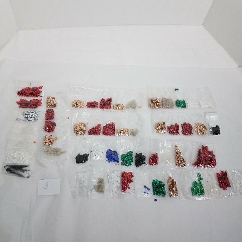 Lot of 50+ Vintage Sequin Packs Red Green Gold Black White Silver ...