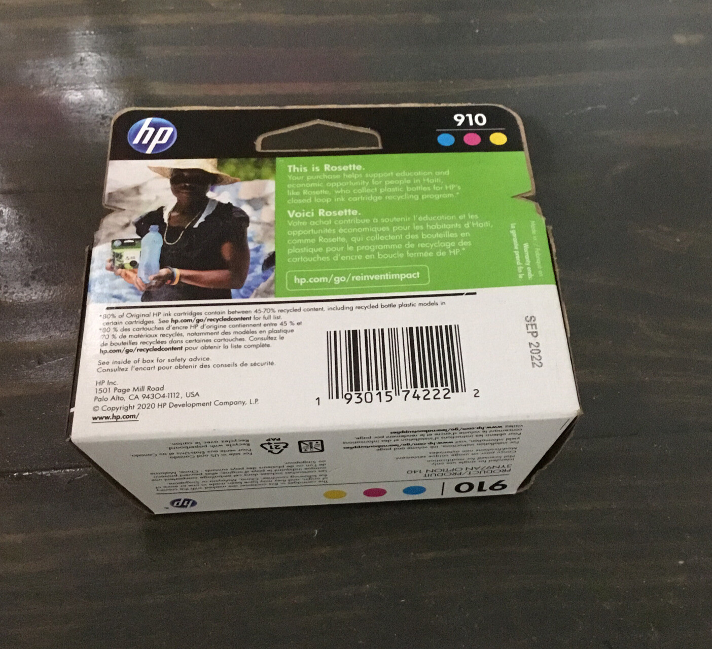 HP910 3-pack Cyan/Magenta/Yellow Original Ink Cartridges 3YN97AN EXPNOV ...