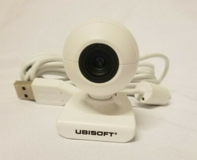 Hercules Ubisoft USB Camera PC, Mac, Game Consoles Webcam WC04 White | eBay