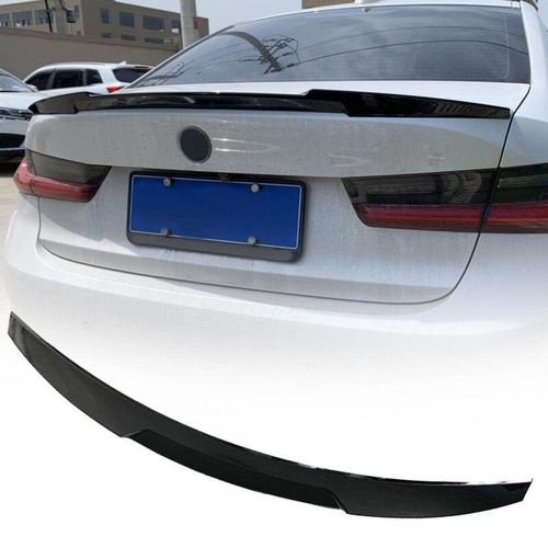 Gloss Black Sedan Trunk Spoiler Lip Wing For 2019-21 BMW G20 3 Series ...