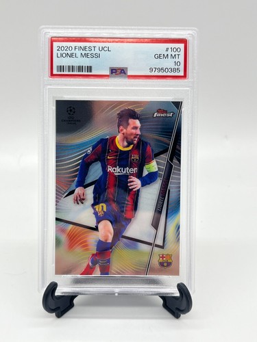 2020-21 Topps Finest UCL - Lionel Messi #100 for sale online | eBay