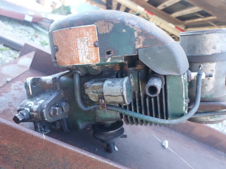 HIT AND MISS VINTAGE CLINTON ENGINE, MOTOR, NON-RUNNING, PARTS OR ...