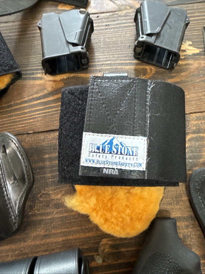 LARGE LOT HOLSTERS SPEED LOADER GRIPS & MORE De Santis | eBay