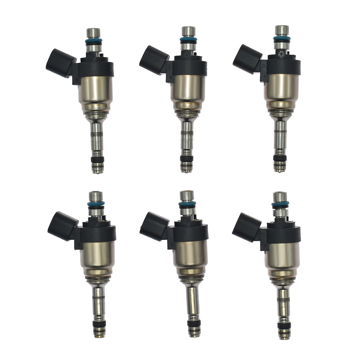 New 6pcs Fuel Injectors Set OEM# 35310-3C550 for Kia Hyundai Genesis 3. ...