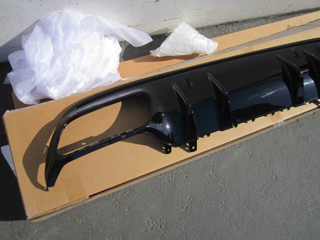 2018 MERCEDES C-class W205 AMG Rear Bumper Diffuser OEM 2058854803 for ...