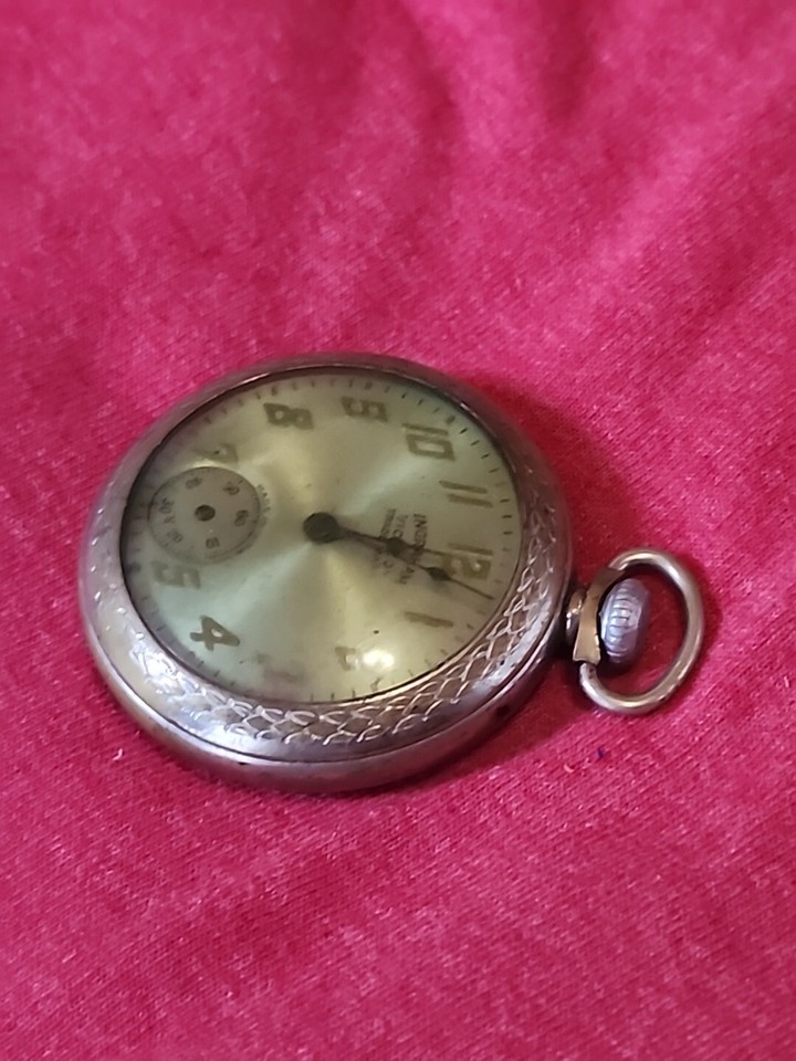 Unique Ingraham Viceroy Trademark Vintage Mechanical Wind Up Pocket ...